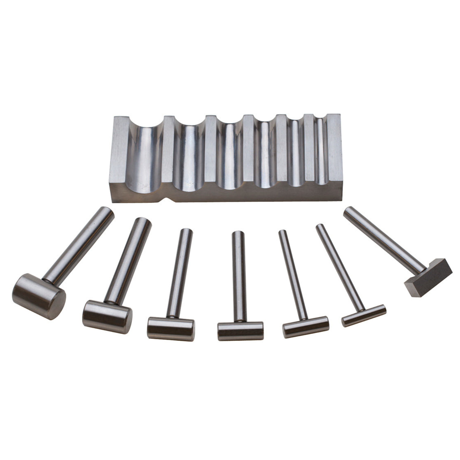 Metal Grooved Block and Hammers – Studio JSD